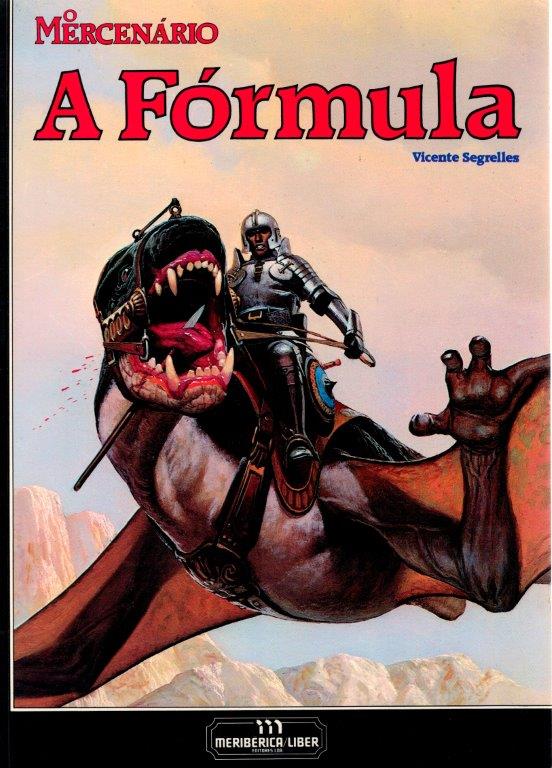 O Mercenário: A Fórmula de Vicente Segrelles - Manuseado