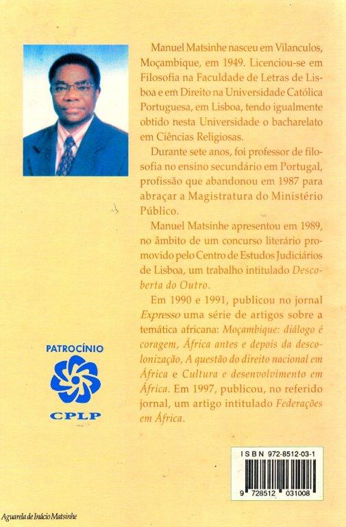 Reflexões de África: Perspectivas de Manuel Matsinhe - Manuseado